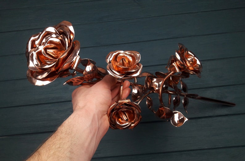 Copper Sculpture, Copper Decoration, Copper Anniversary Gift, Copper ...