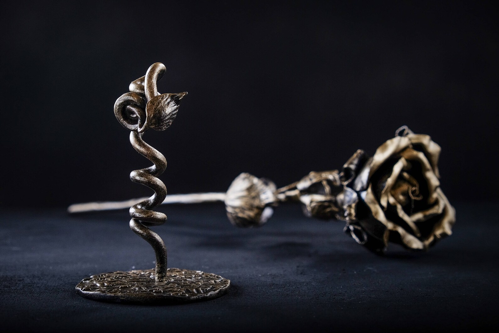 Blacksmith Metal Rose Steel Rose Steel Sculpture Iron Rose 6th ...