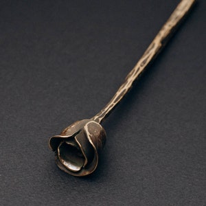 Small Bronze Gift, Bronze Sculpture, Broze Art, Bronze Rose, 8th ...