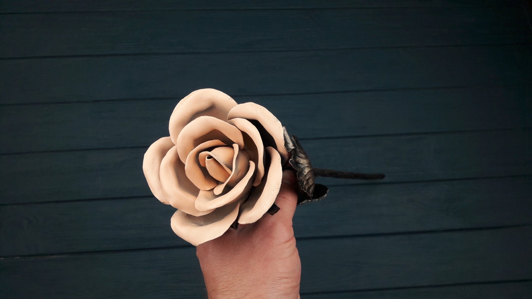 Vintage Metal Roses, Metal Roses Art, Vintage Rose Wall Customised ...