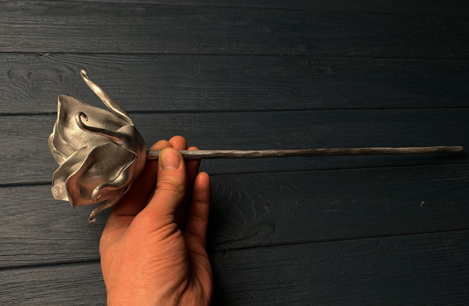 10th Anniversary Gift Aluminum Rose 10th Anniversary - Etsy