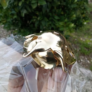 Bronze Rose Without Stem - 8th Anniversary Gift, Bronze Flower, Bronze ...