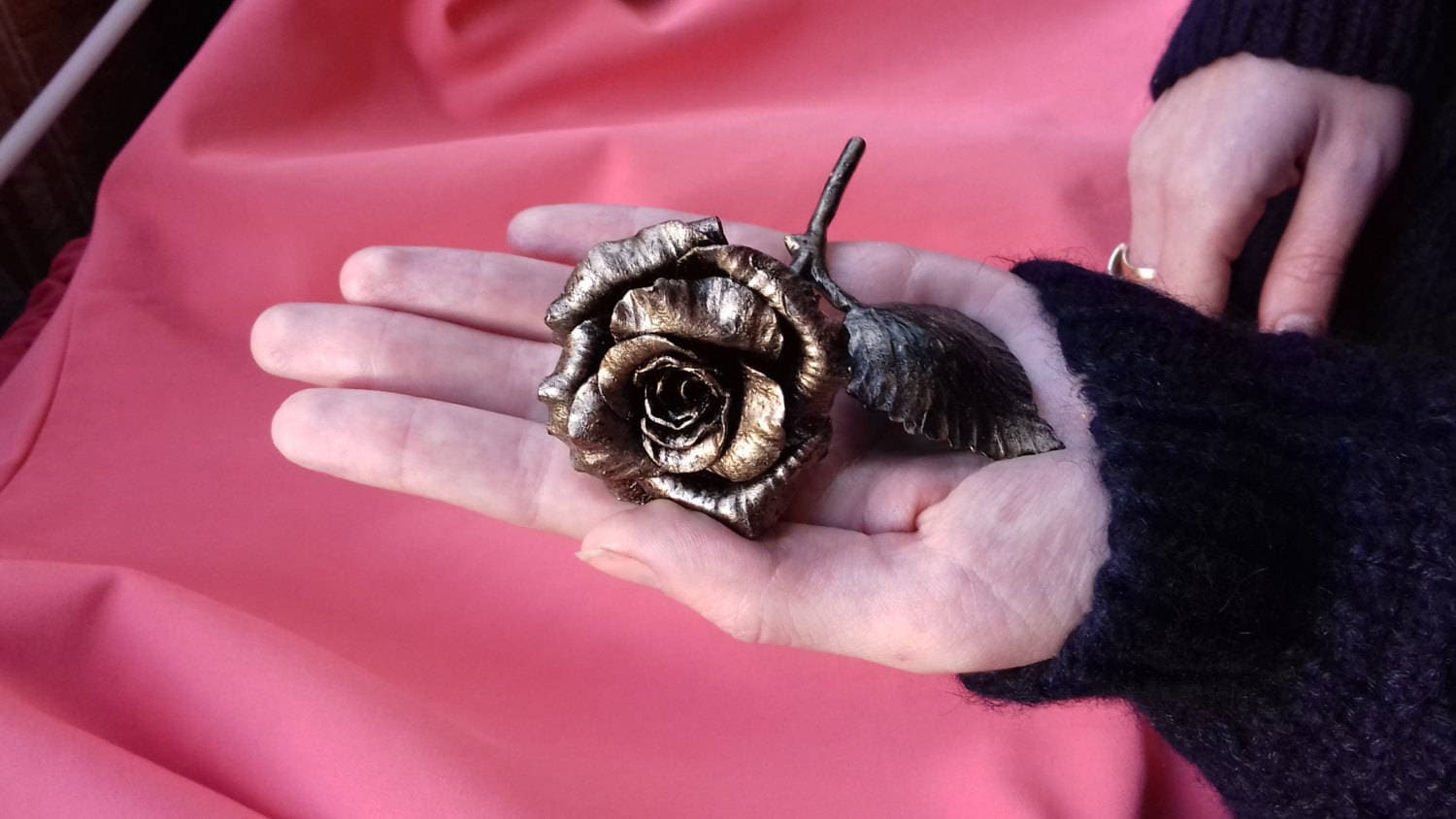 Iron Rose Metal Rose Steel Rose Forged Flower Forged Rose - Etsy UK