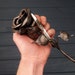 Forged Gift Metal Rose Steel Rose Forged Rose Persolizeted - Etsy