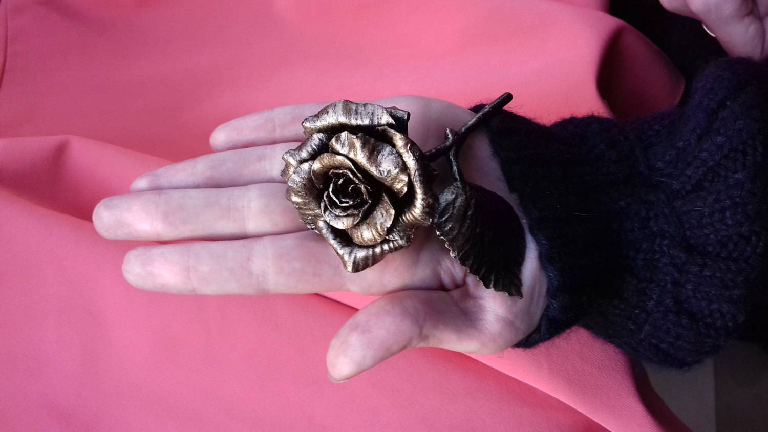 Iron Rose, Metal Rose, Steel Rose, Forged Flower, Forged Rose, Wrought ...