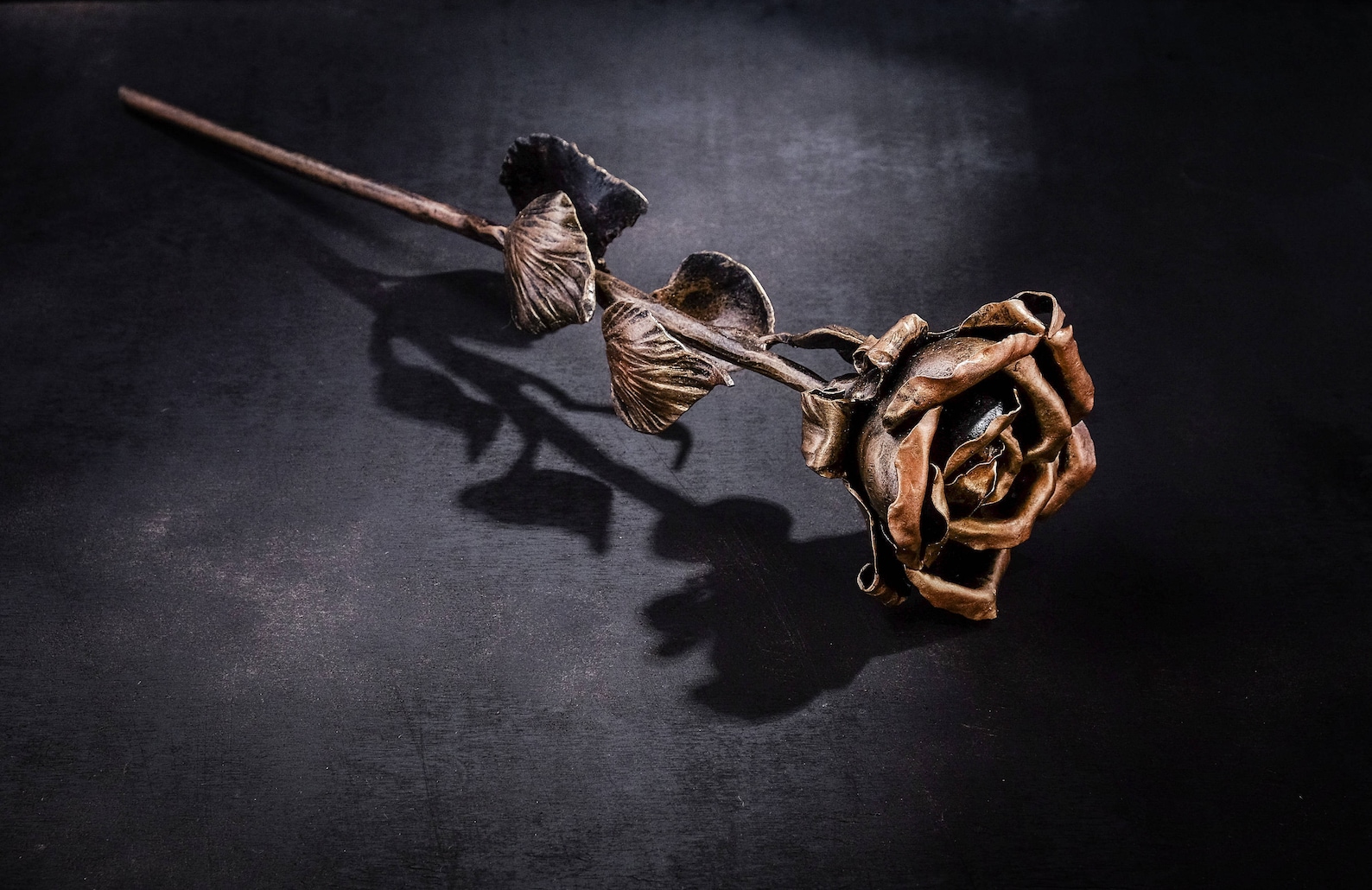 Blacksmith Metal Rose Steel Rose Steel Sculpture Iron Rose 6th - Etsy