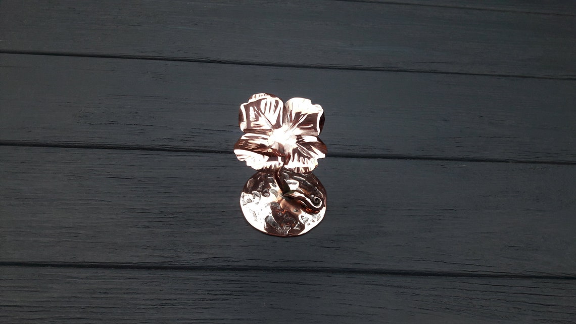 Copper Four-leaf Clover, Copper Clover, Clover, 7 Years Anniversary ...