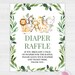 Safari Diaper Raffle Sign and Tickets,safari Theme Printable 8x10 Sign ...