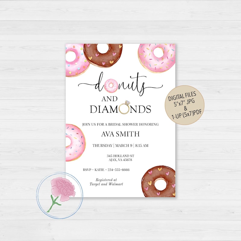 Diamond Donut - Etsy