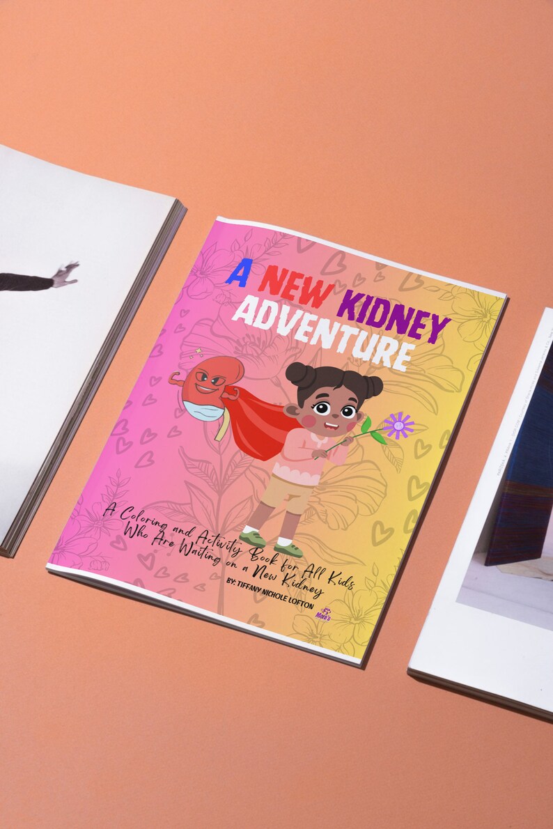 A New Kidney Adventure Kidney Transplant Surgery Activity Coloring Book ...