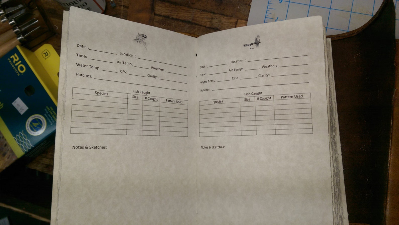 Fly Fishing Journal - Etsy