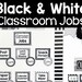 PRINTABLE Color Posters Pack Black and White Classroom Decor Black and ...