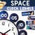 Classroom Word Wall Display Editable Space Theme Classroom Decor Word ...