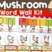 Classroom Hand Signal Posters, Mushroom Retro Classroom Decor, Editable ...