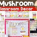 Mushroom Classroom Decor Bundle | Classroom Decorations | Retro ...