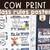 Cow Print Neutral Classroom Decor Bundle | Classroom Bulletin Board ...