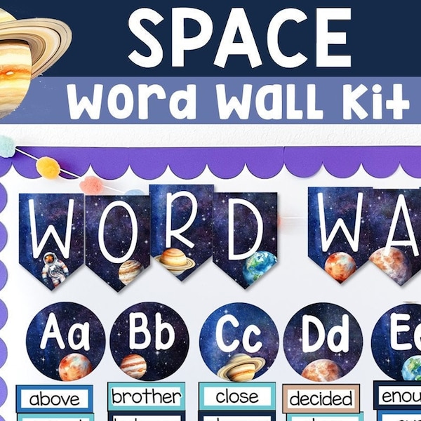 Printable Voice Level Chart Posters Space Theme Classroom Decor ...