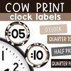 Cow Print Neutral Classroom Decor Bundle | Classroom Bulletin Board ...