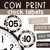 Cow Print Neutral Classroom Decor Bundle | Classroom Bulletin Board ...