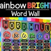 Rainbow Classroom Decor Bundle Printable Classroom Bulletin Board ...