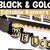 Black and Gold Classroom Decor Bundle Classroom Bulletin Board Display ...