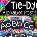 Alphabet Posters for the Classroom Tie Dye Retro Classroom Decor ...