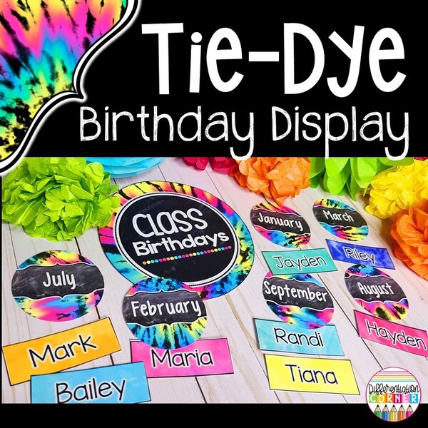 Classroom Birthday Chart - Etsy