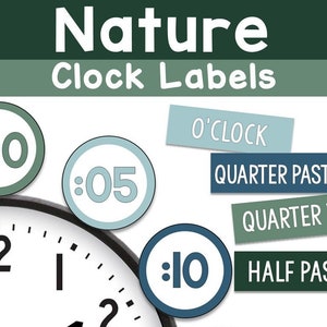 Cursive and Print Alphabet Posters for the Classroom Nature Classroom ...