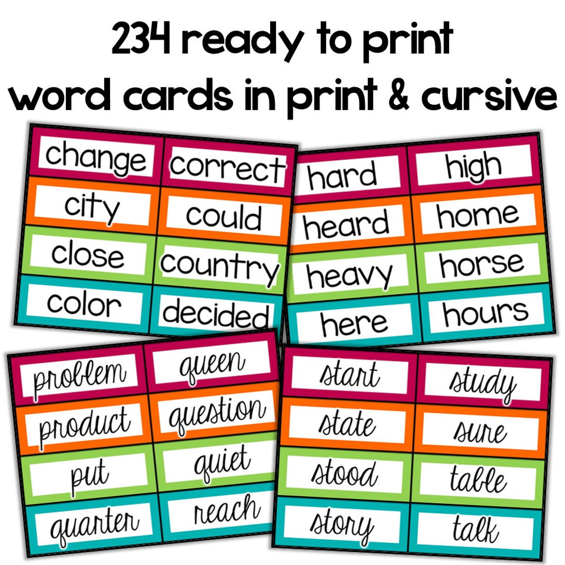 Classroom Word Wall Display Editable | Confetti Rainbow Classroom Decor ...