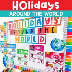 Holidays Around the World Door Decoration - Etsy