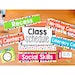 Editable Daily Schedule Cards Confetti Rainbow Classroom Decor ...