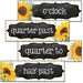 PRINTABLE Clock Label Numbers in 5 Minute Intervals Sunflower Farmhouse ...