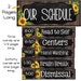 Editable Daily Schedule Cards Sunflower Farmhouse Classroom - Etsy