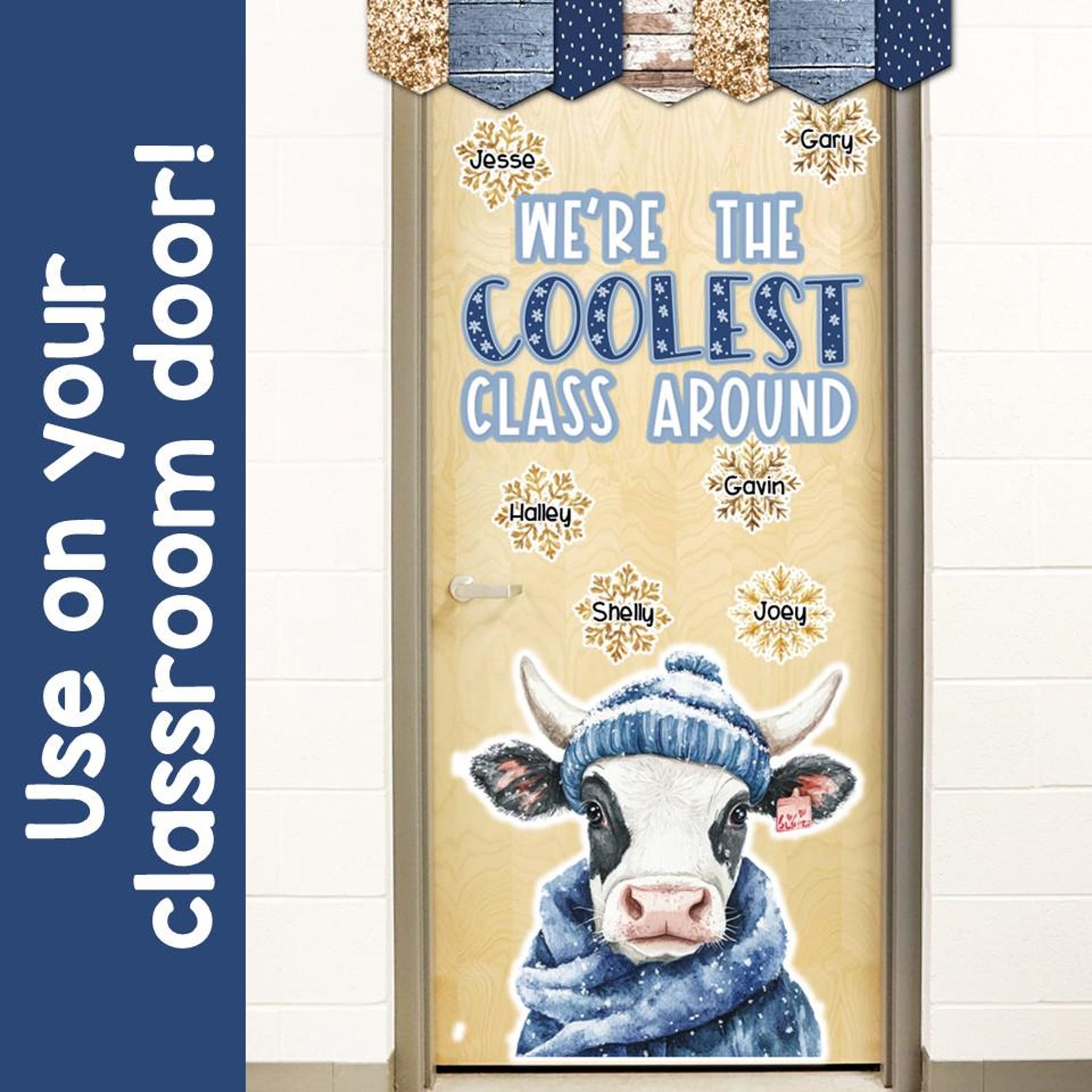 Bulletin Board Kit for Winter | January Bulletin Boards | Farm Themed ...