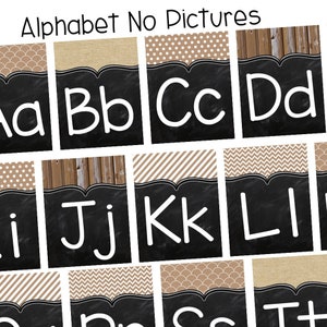 Farmhouse Neutral Alphabet Posters, Phonics Posters Vowel Valley Sound ...