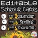 Editable Daily Schedule Cards Sunflower Farmhouse Classroom - Etsy