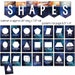PRINTABLE Shape Posters Charts Space Classroom Decor 2D and 3D Shapes ...
