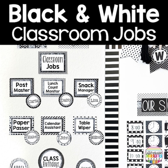 Classroom Jobs Printables