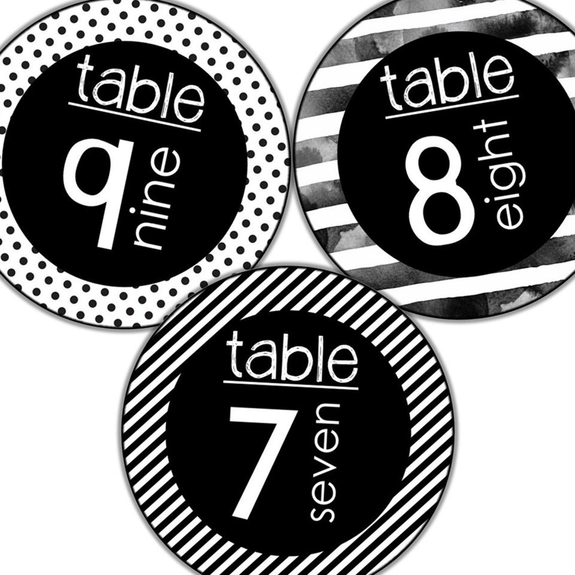 PRINTABLE Cow Print Table Numbers Farmhouse Classroom Decor Classroom ...