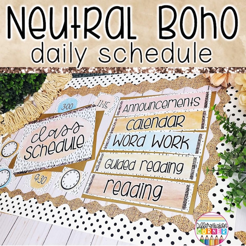 Boho Classroom Decals - Etsy