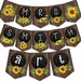 Editable Bunting Bulletin Board Banner Letters Sunflower Farmhouse ...