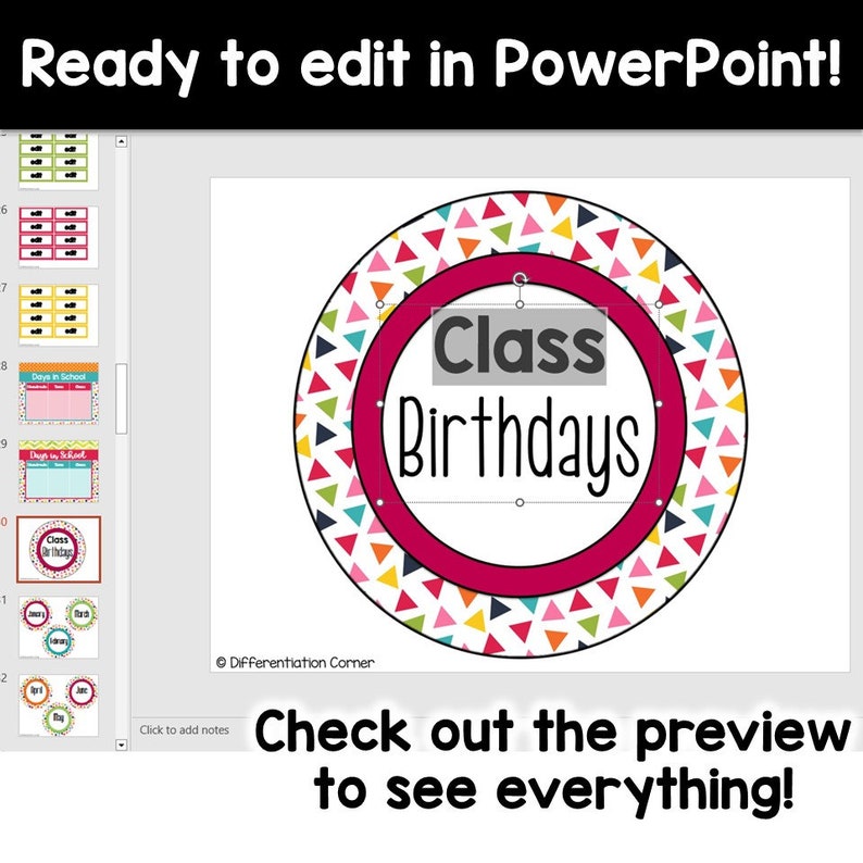 Classroom Calendar & Weather Display Set | Confetti Rainbow Classroom ...