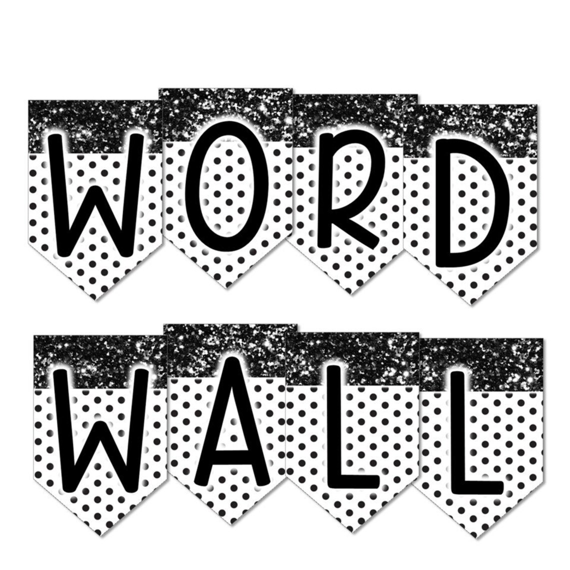 Classroom Sight Word Wall Editable | Black and White Classroom Decor ...