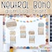 Neutral How We Go Home Dismissal Chart Template | Neutral Boho ...