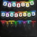 Editable Rainbow Bunting Bulletin Board Banner Letters Rainbow ...