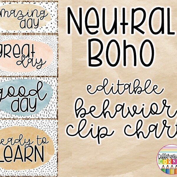 Behavior Chart - Etsy