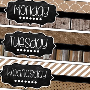 10 Drawer Cart Rolling Labels Editable Farmhouse Neutral Classroom ...