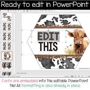 Cow Print Classroom Birthday Display Farmhouse Classroom Decor Cow ...