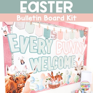 Easter Bulletin Board Spring Bulletin Board Kit | April Bulletin Board ...