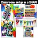 Rainbow Classroom Decor Bundle Printable Classroom Bulletin Board ...